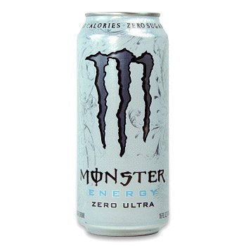 Monster - Ultra Zero Energy Drink - 24/16oz